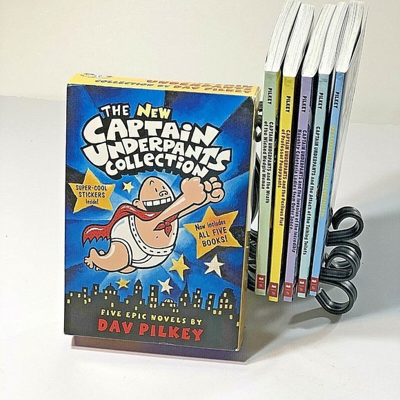 Toys | The New Captain Underpants Collection Quantity Pack First Thru ...